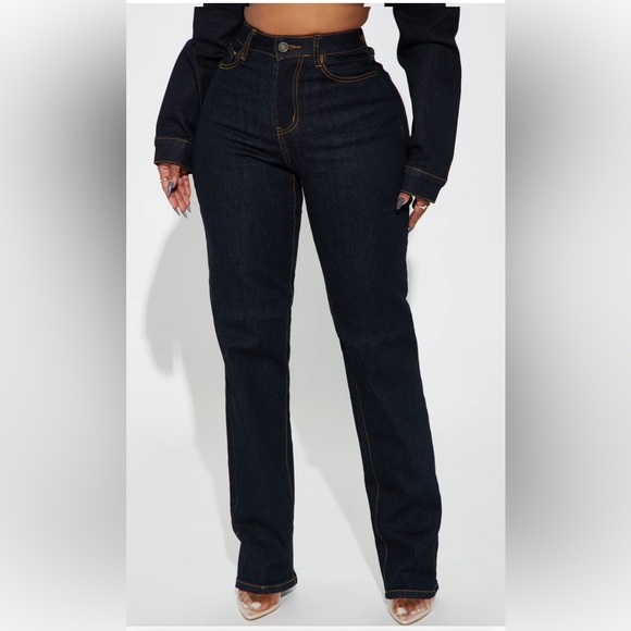 Fashion Nova | Pants & Jumpsuits | Midnight Blue Denim Pants | Poshmark
